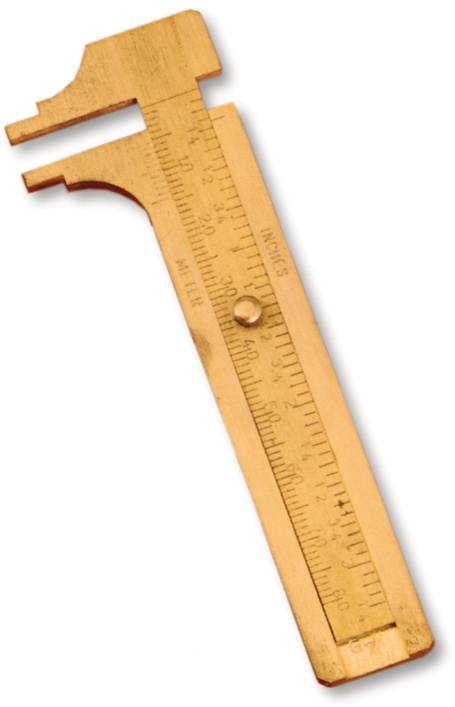 Sliding Brass Mm Gauge 80 Mm 3500156 Miscellaneous Gauges Gauges Jewelry Tools
